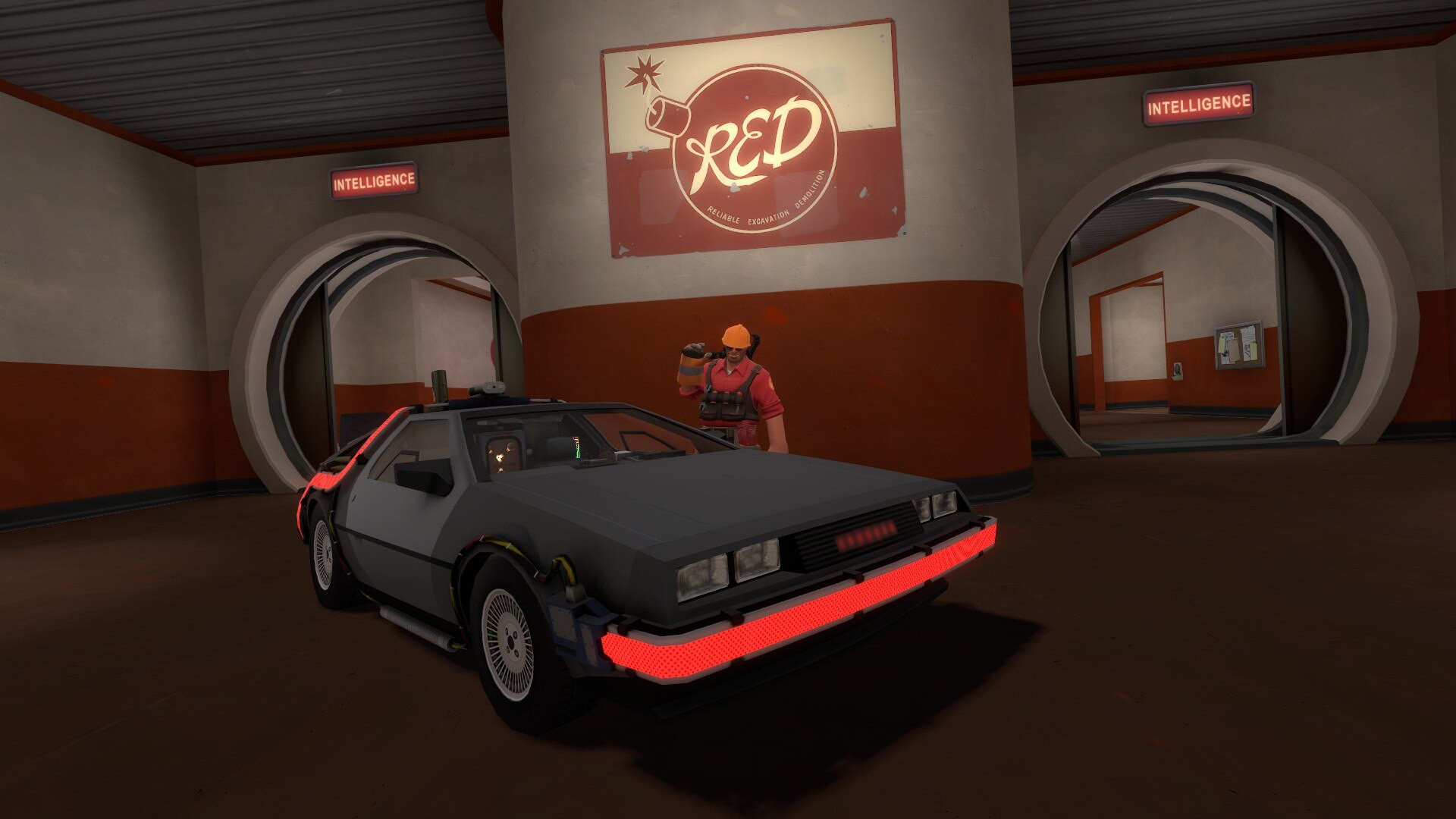 Back To The Future DeLorean Victory Lap [Team Fortress 2] [Requests]