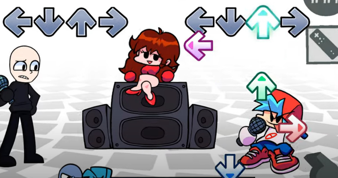 VS eleted (BF) notes over base game/matt mod notes [Friday Night Funkin ...