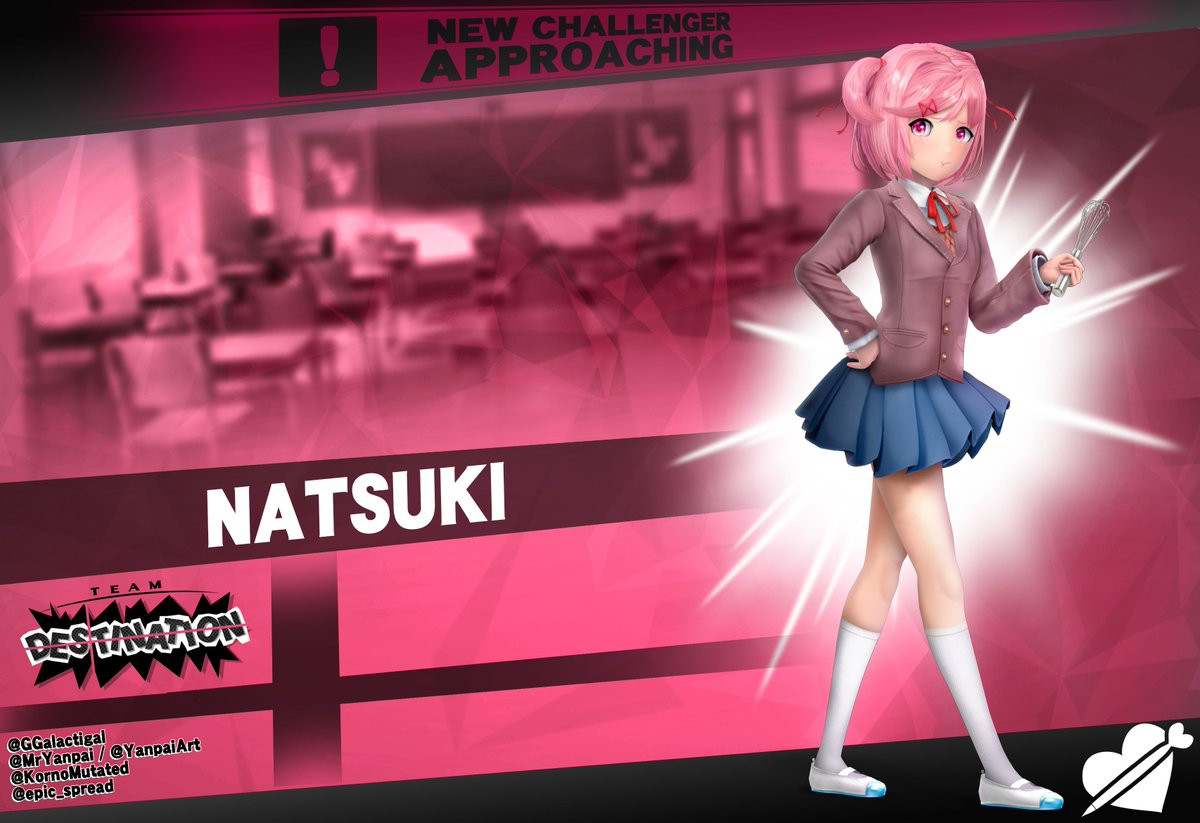 Monika, Sayori, Natsuki & Yuri from Doki Doki Literature Club over ...