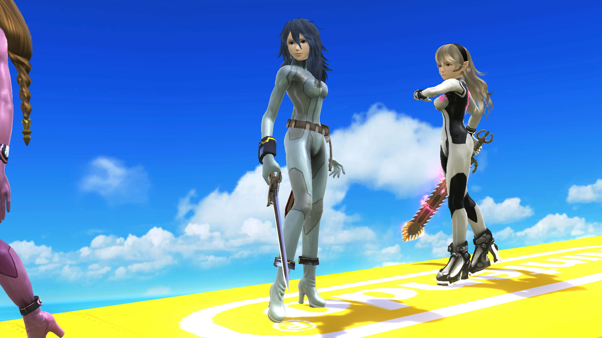 Smash Girls in Zero Suits [Super Smash Bros. Ultimate] [Requests]