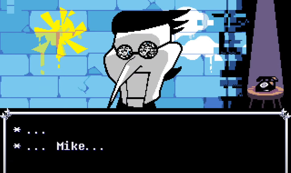 Spamton Over BF Skin [Friday Night Funkin'] [Requests]