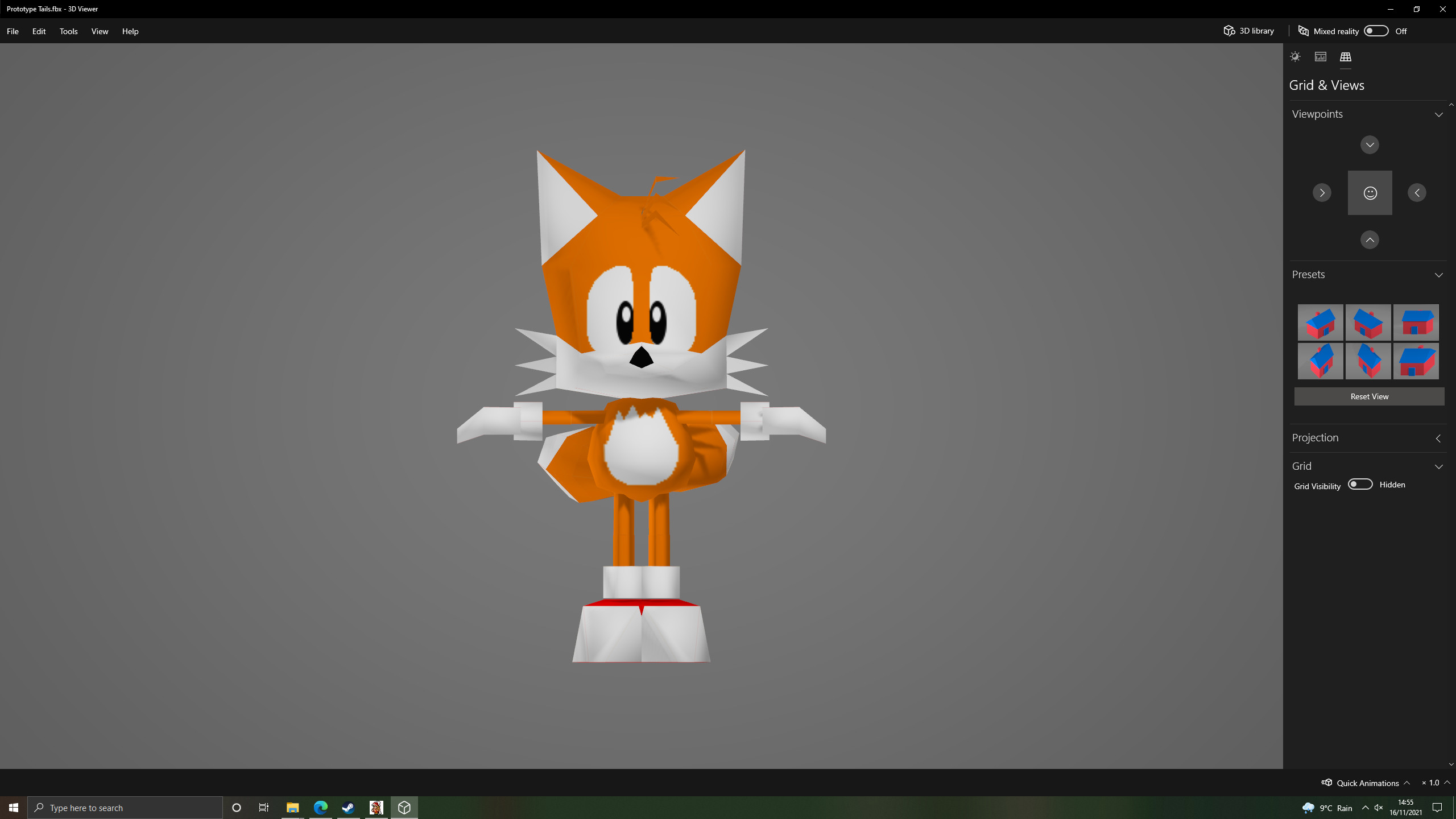 Sonic R: Prototype Character Models Request for Sonic R | SR Requests