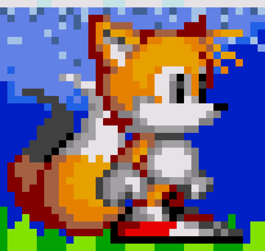 Tails' palette fix Request for Sonic The Hedgehog 2 Absolute | S2A Requests