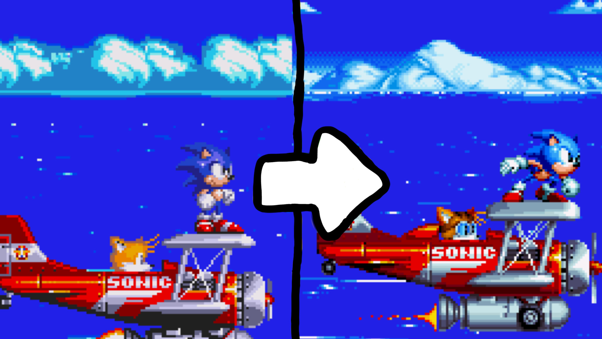 Sonic Mania plane sprites Request for Sonic 3 A.I.R. | S3AIR Requests