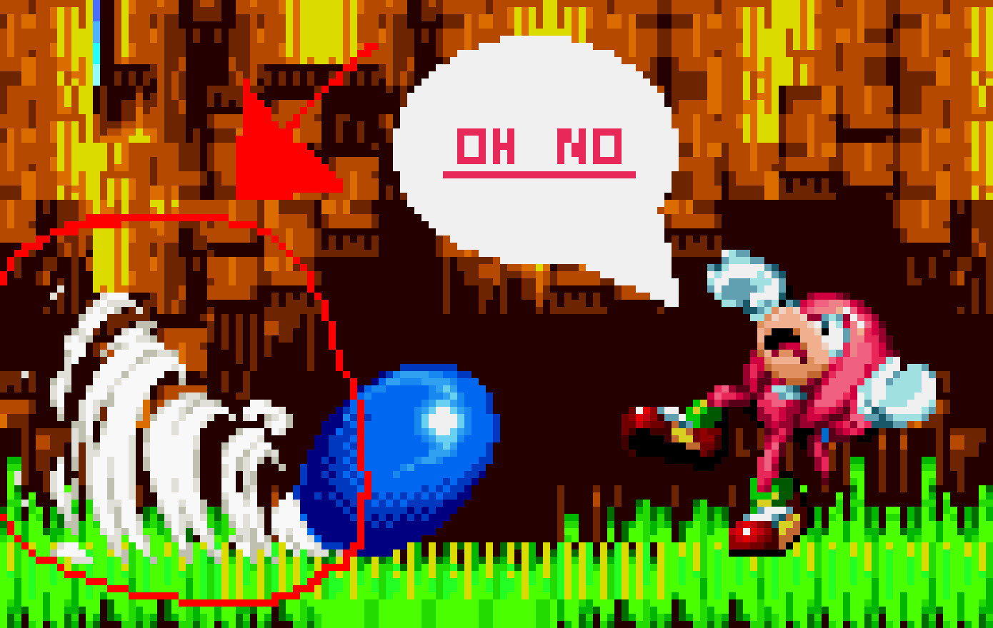 Sonic rush Spin dash dust [Sonic 3 A.I.R.] [Requests]