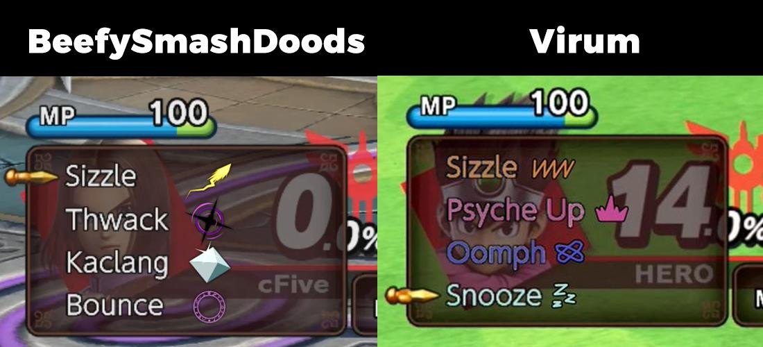 Add Symbols to Hero's Menu Request for Super Smash Bros. Ultimate ...