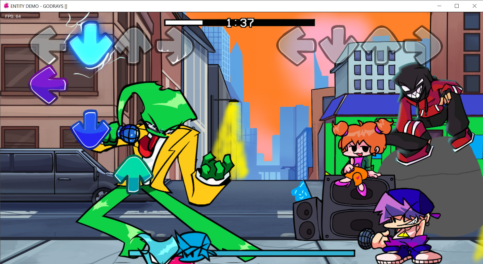 i need help for fnf godrays D-side [Friday Night Funkin'] [Requests]