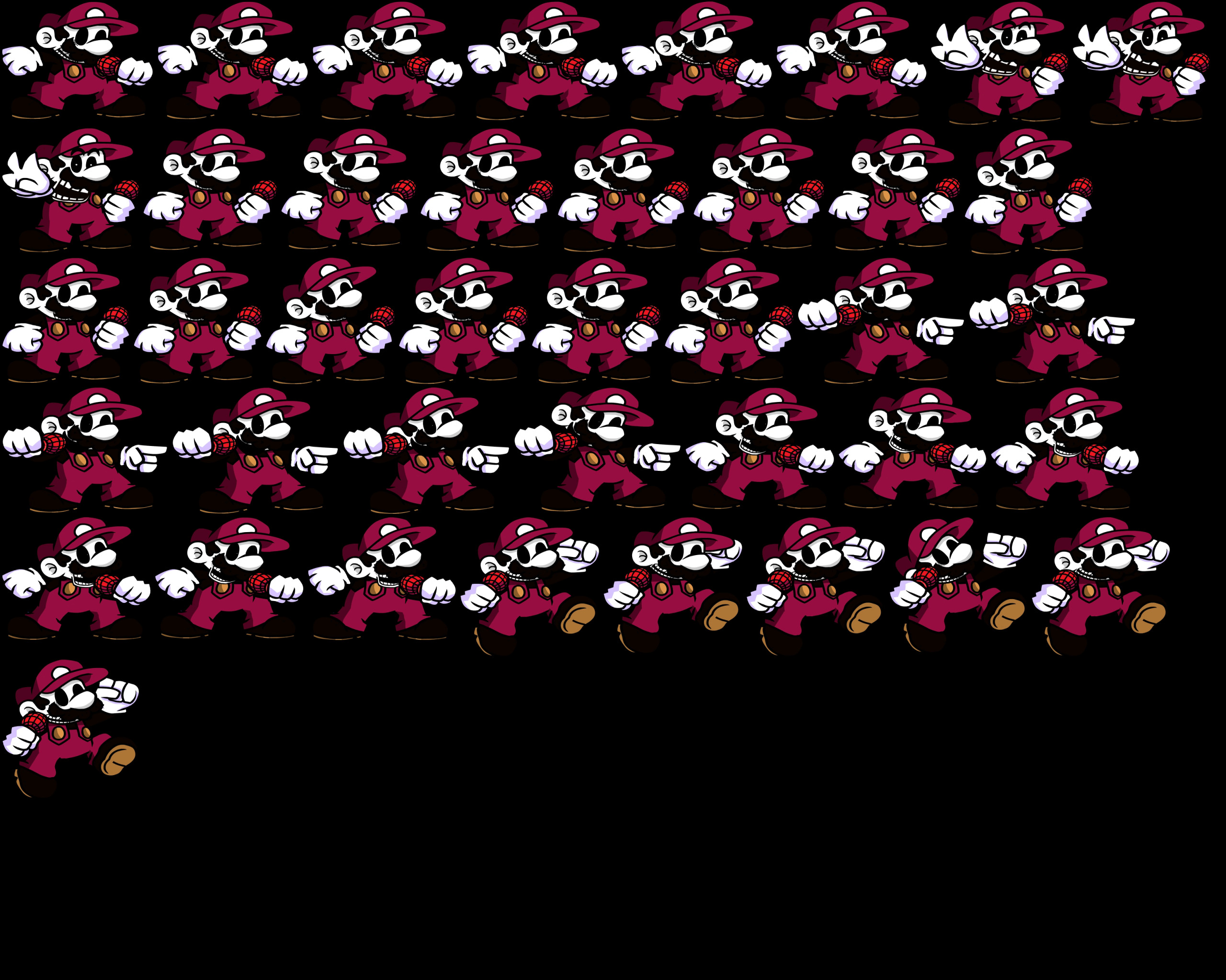 Awei Mario.exe over Mario.exe [Friday Night Funkin'] [Requests]