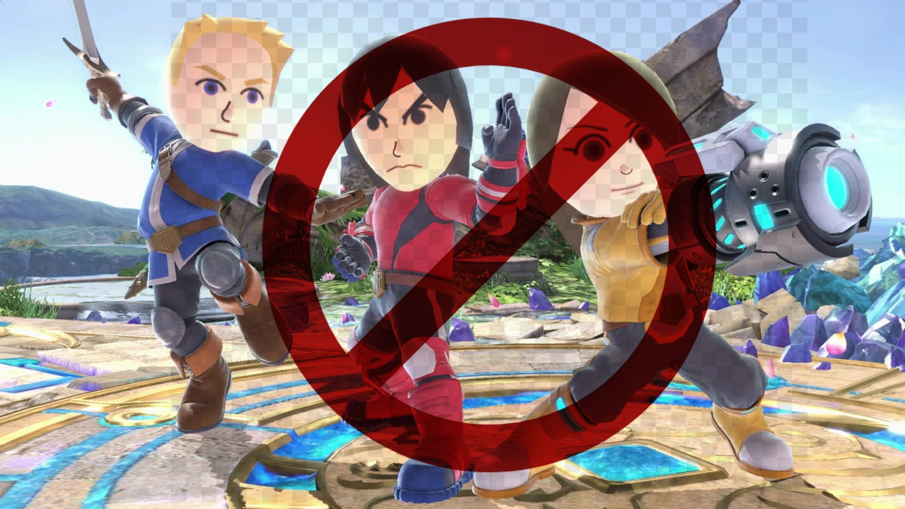 Remove Miis Request for Super Smash Bros. Ultimate | SSBU Requests
