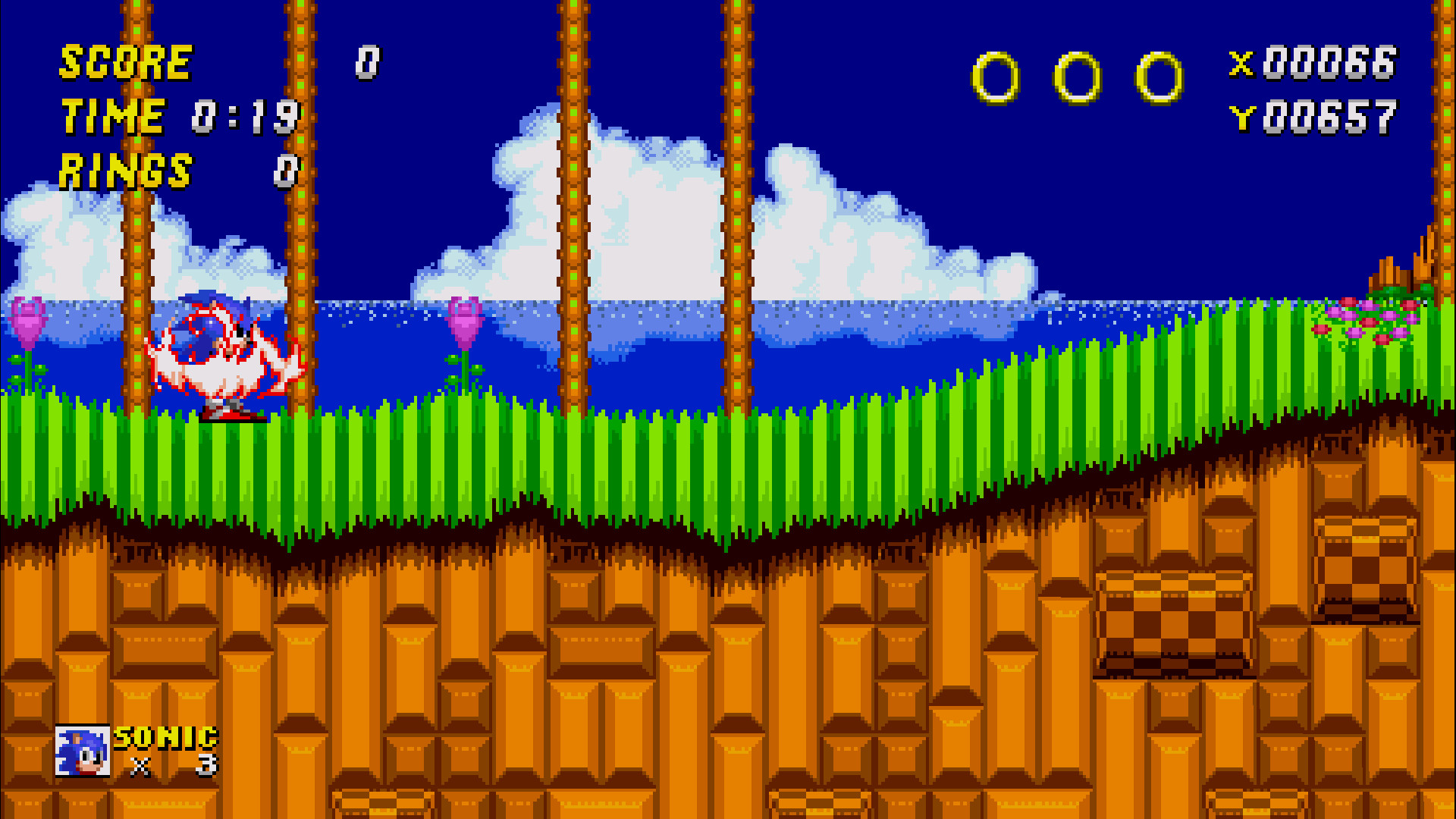 Sonic with fire shield [Sonic The Hedgehog 2 Absolute] [Requests]