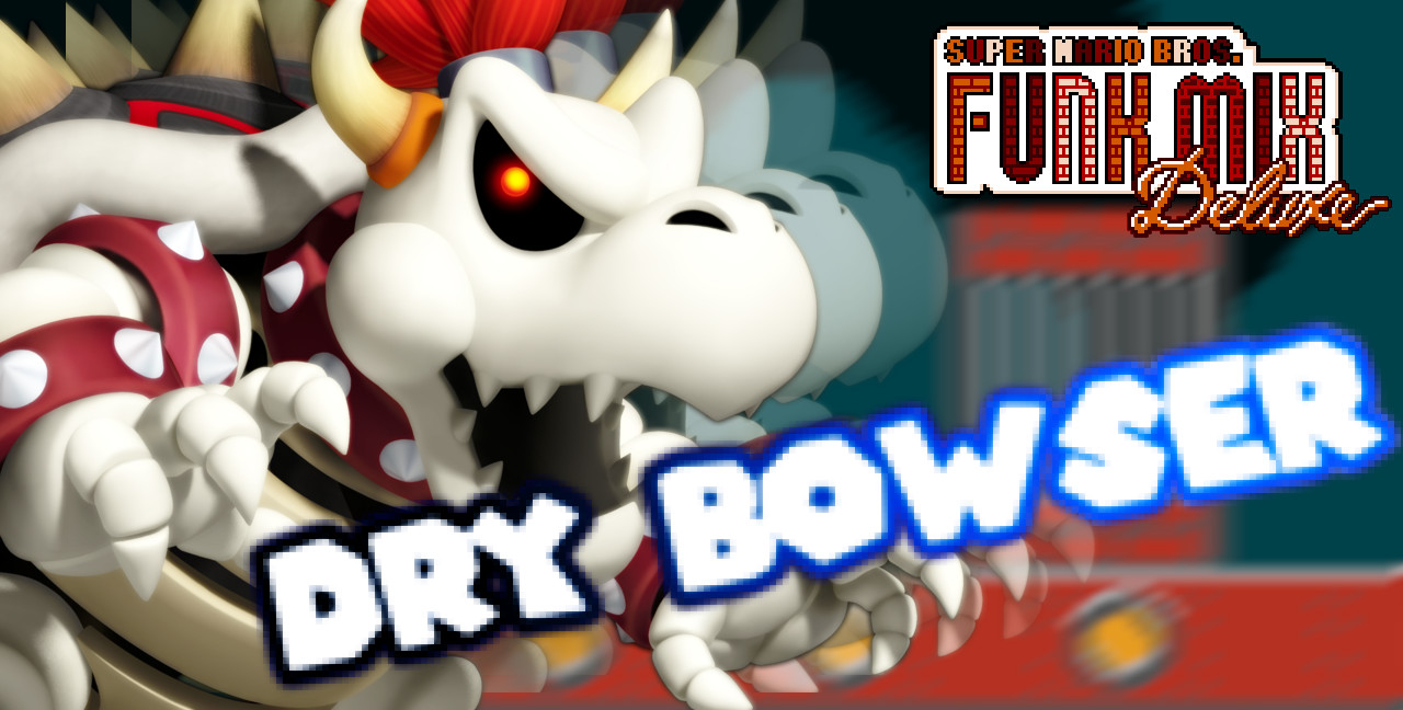 Dry Bowser for SMB: Funk Mix DX Request for Friday Night Funkin' | FNF ...