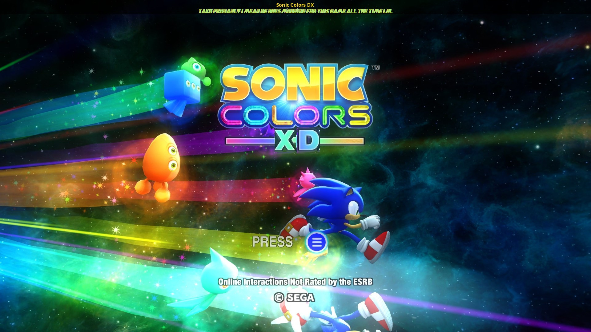 Sonic Colors XD Request for Sonic Colors: Ultimate | SCU Requests