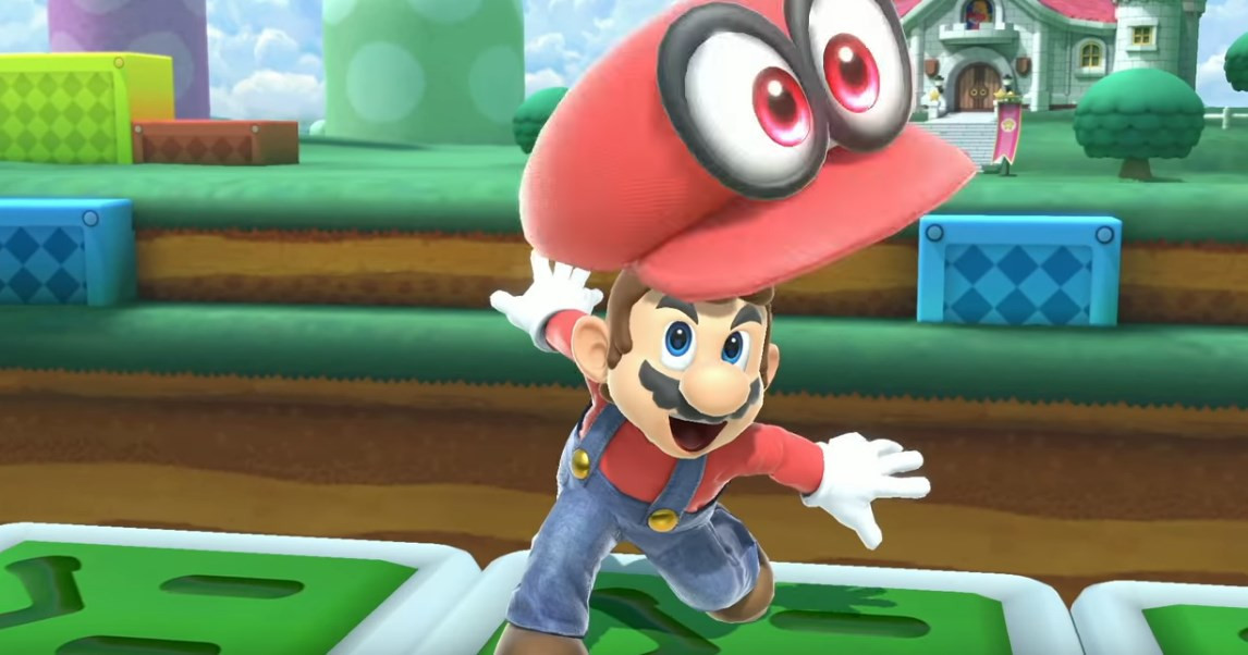 Replace Mario's Cape with Cappy Throw Request for Super Smash Bros ...