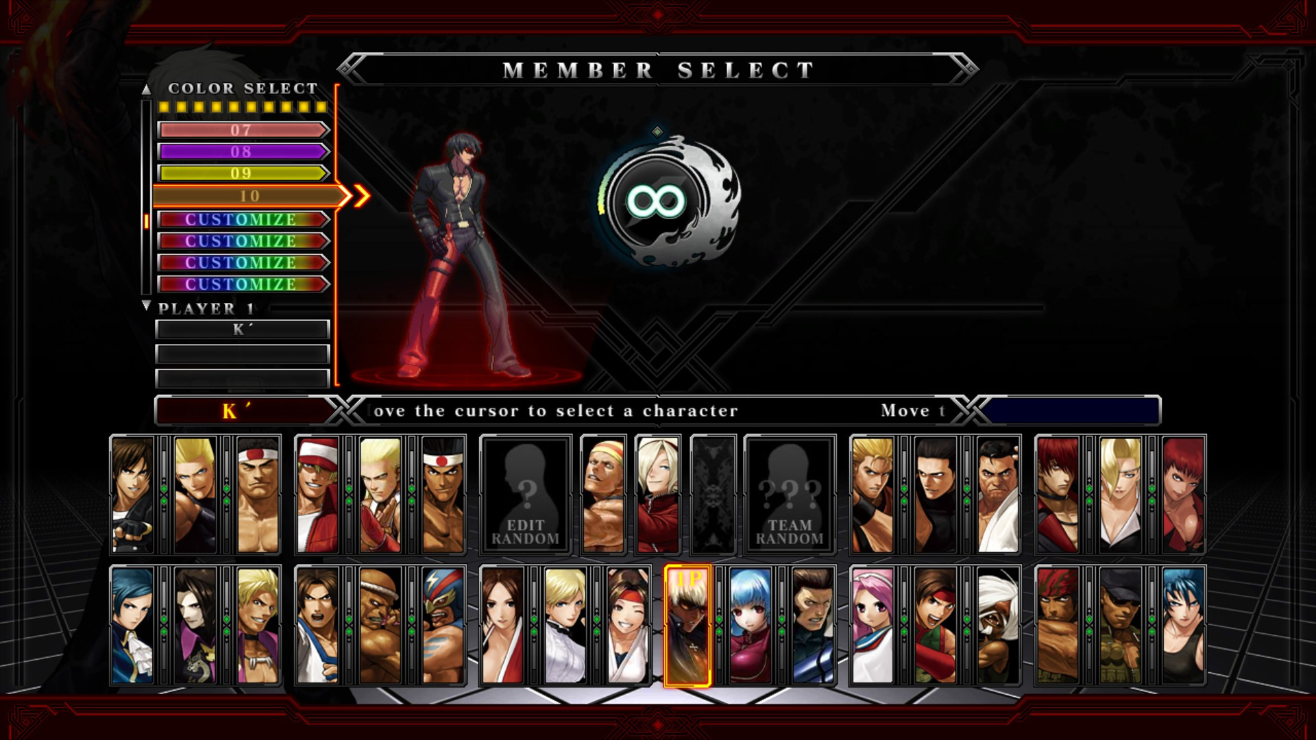 Color for K' Request for The King of Fighters XV | KoFXV Requests