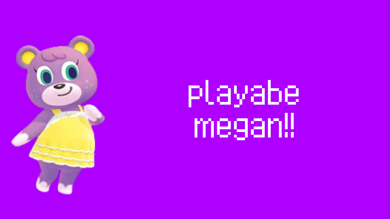 Playabe Megan [Animal Crossing: New Horizons] [Requests]