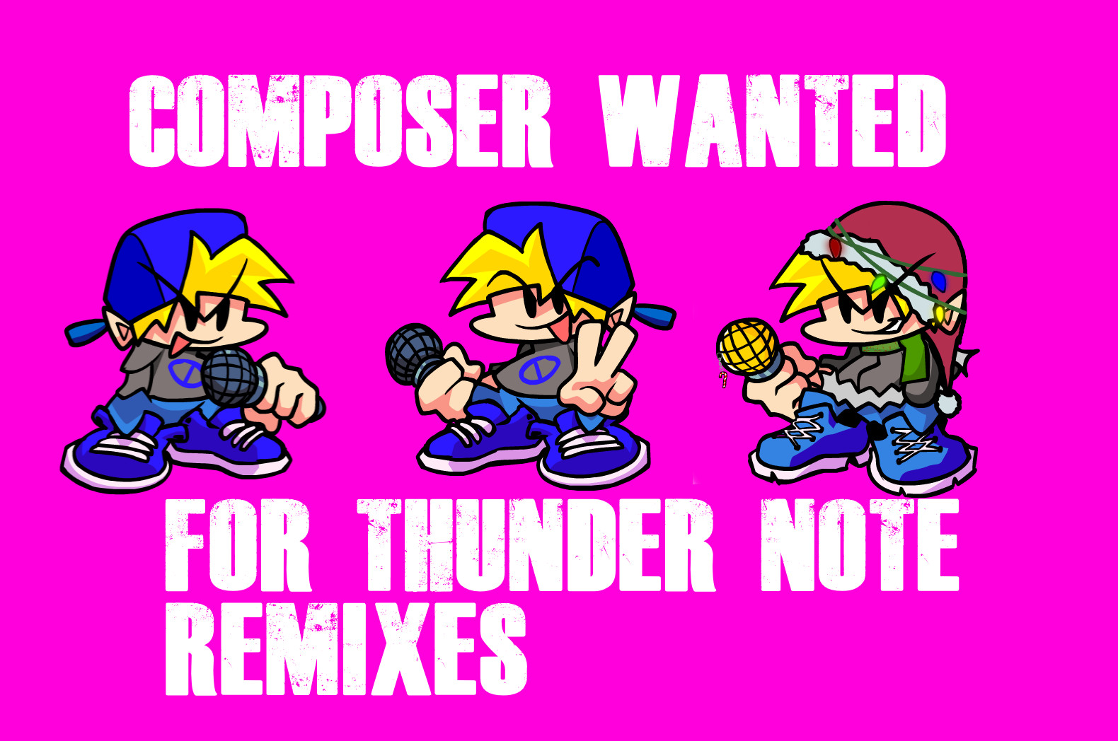 Composer needed for FNF Thunder Note mod [Friday Night Funkin'] [Requests]