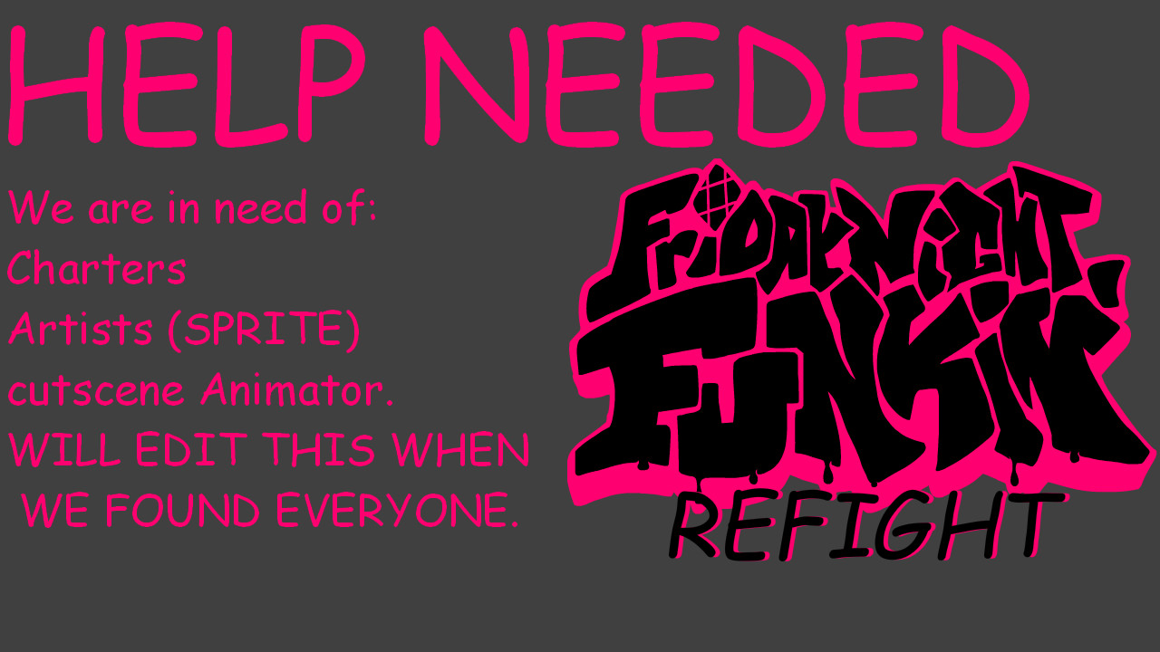 FNF RFC: Help in need. Request for Friday Night Funkin' | FNF Requests