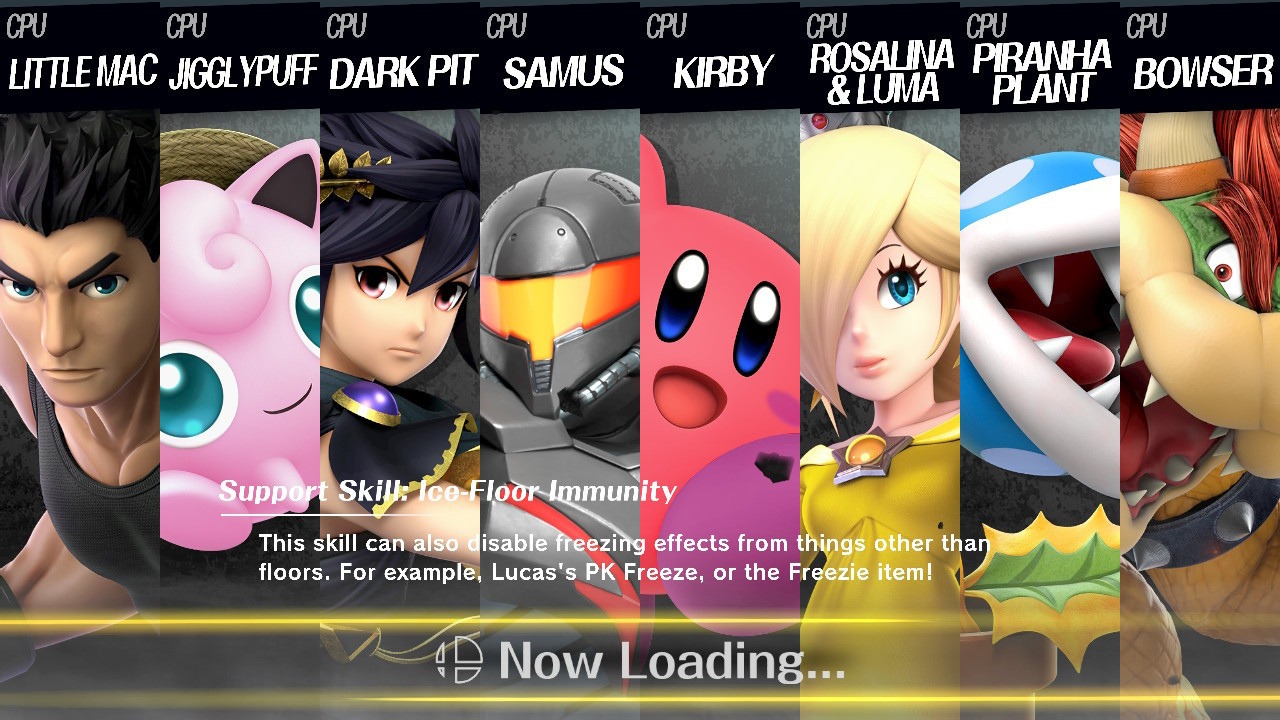 Infinity symbol over the Ultimate loading icon Request for Super Smash ...