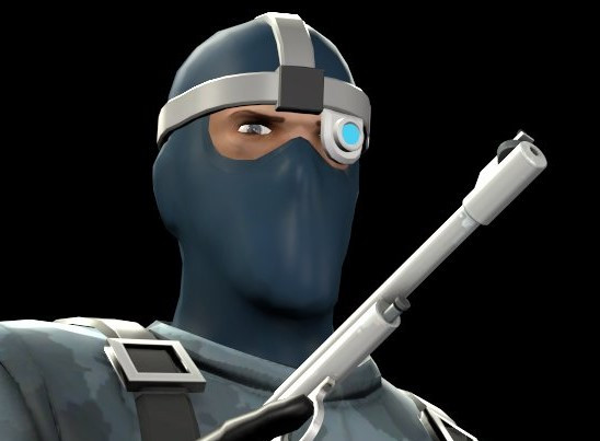 Closed mouth spy balaclava [Team Fortress 2] [Requests]