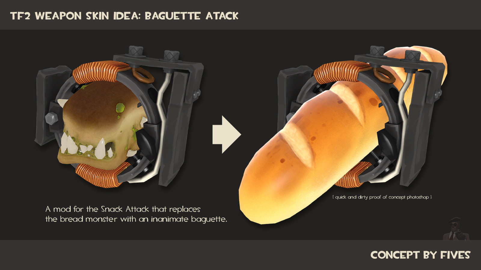 A Silly Snack Attack Mod Request for Team Fortress 2 | TF2 Requests