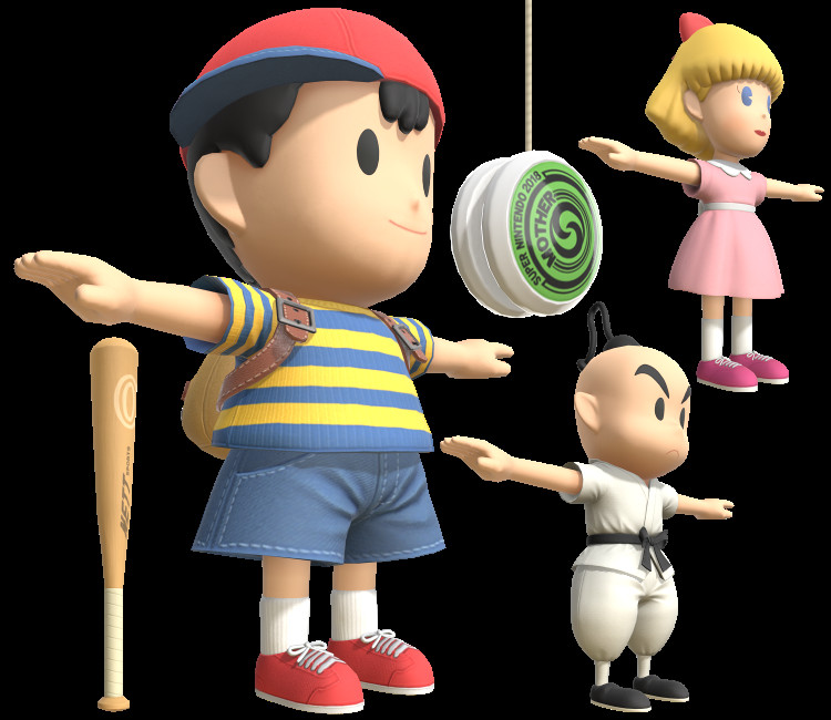 Ninten, Ness and Lucas over Steven Universe [MultiVersus] [Requests]