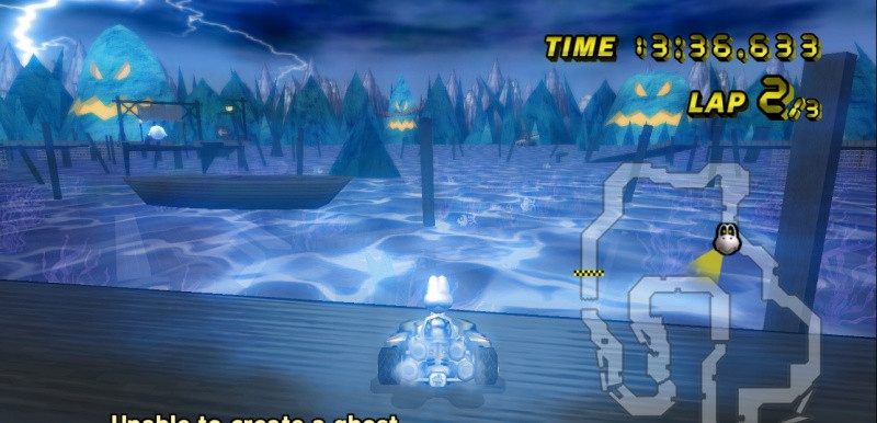 Mario Kart Super Circuit Broken Pier