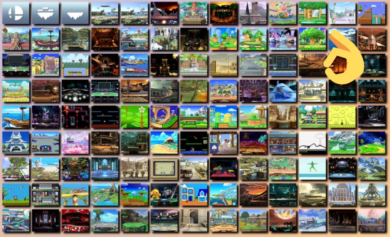 Perfect Square Stage Select Menu Request for Super Smash Bros. Ultimate ...