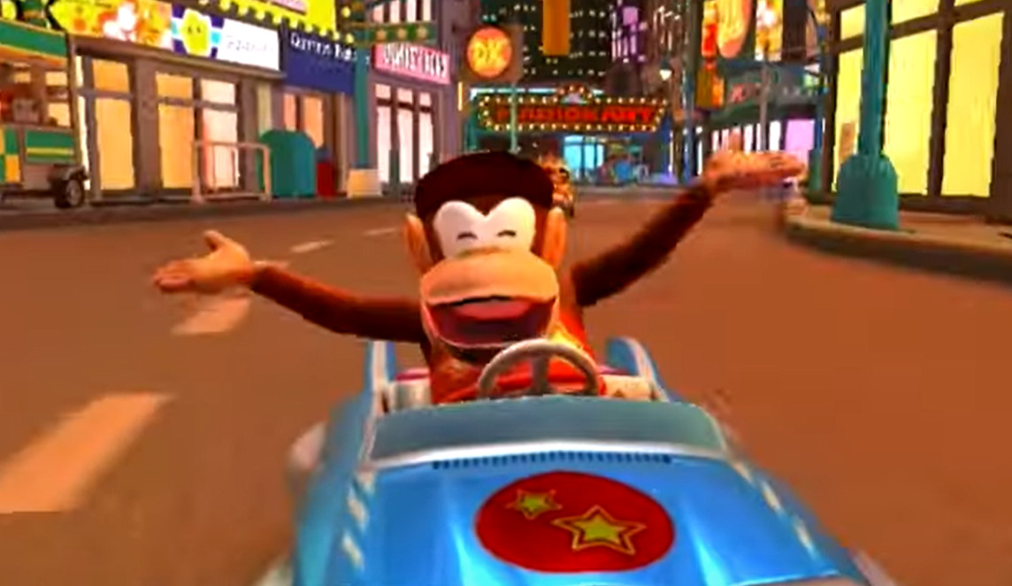 Diddy Kong Tour Animation 600 Point Reward Request for Mario Kart 8 ...