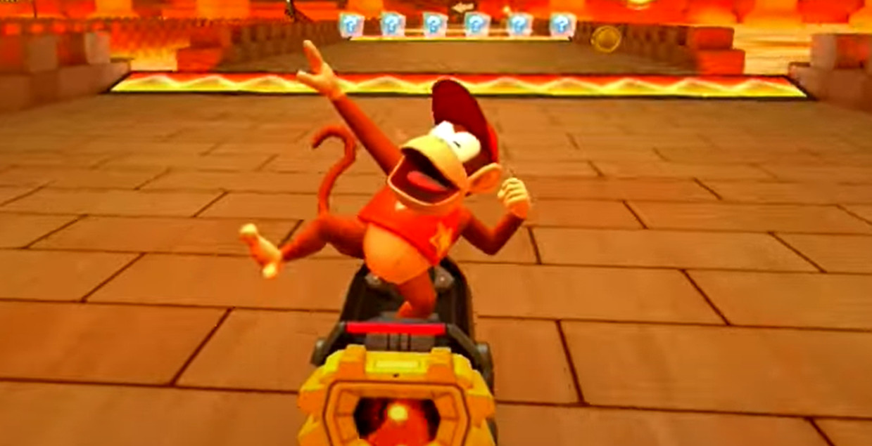 Diddy Kong Tour Animation 600 Point Reward Request for Mario Kart 8 ...
