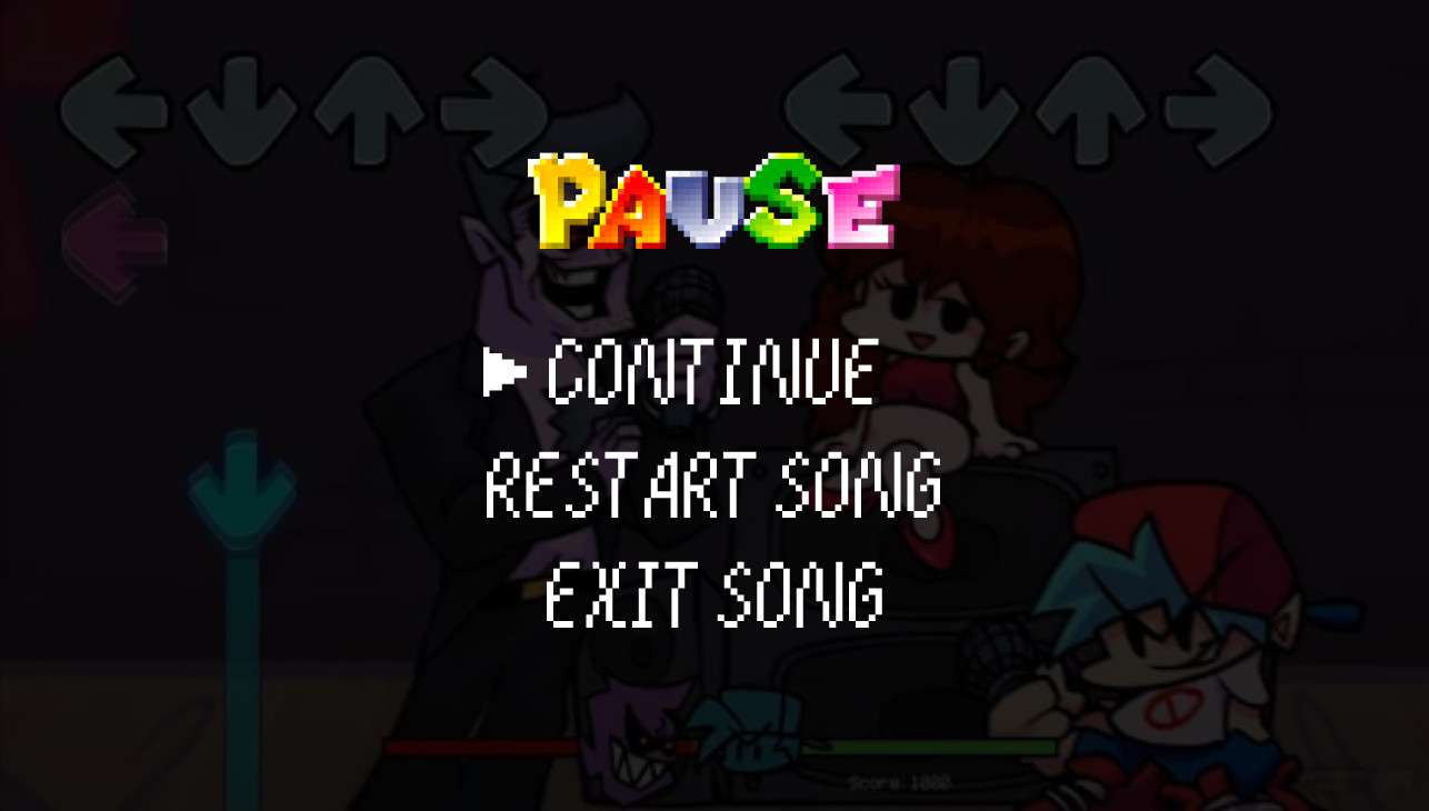 Make A SM64 Pause Styled In Psych Engine (With Lua) Request for Friday ...