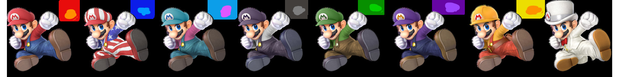 One-Slot Fireballs for Mario [Super Smash Bros. Ultimate] [Requests]