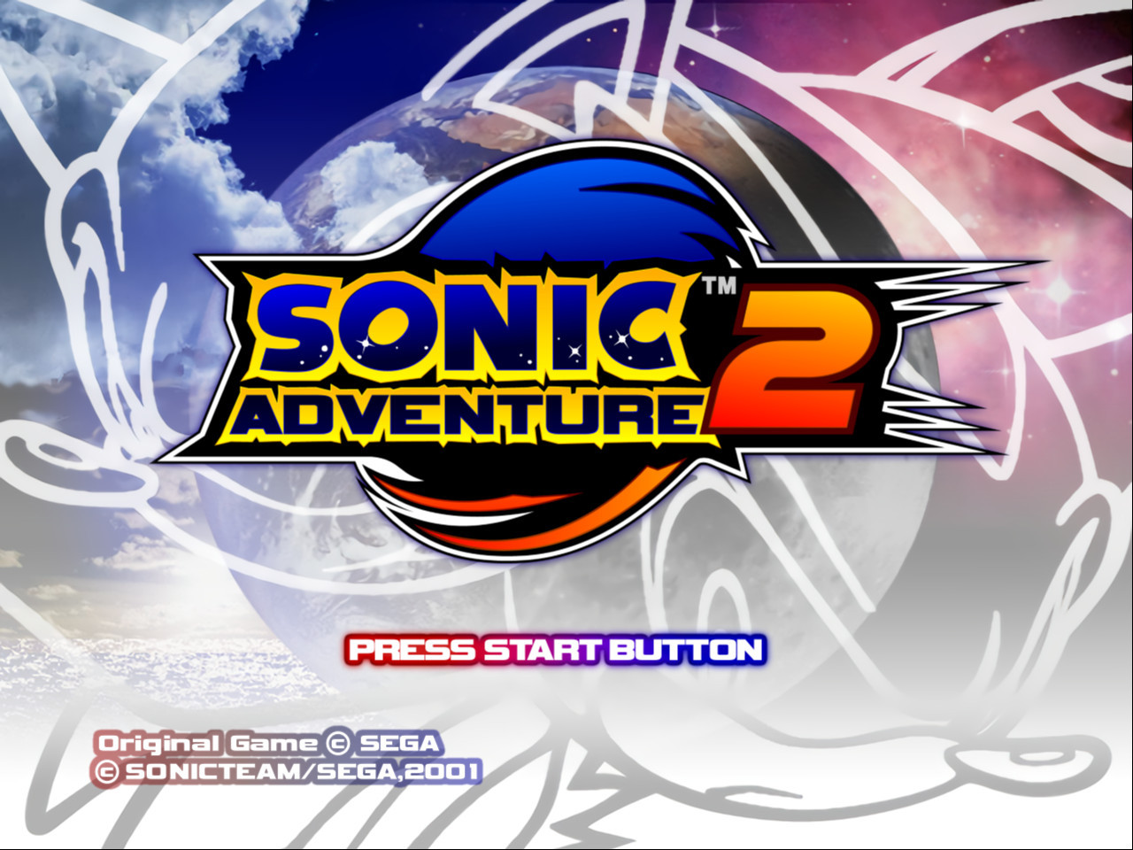 Sonic Adventure 2 title screen [Sonic 3 A.I.R.] [Requests]