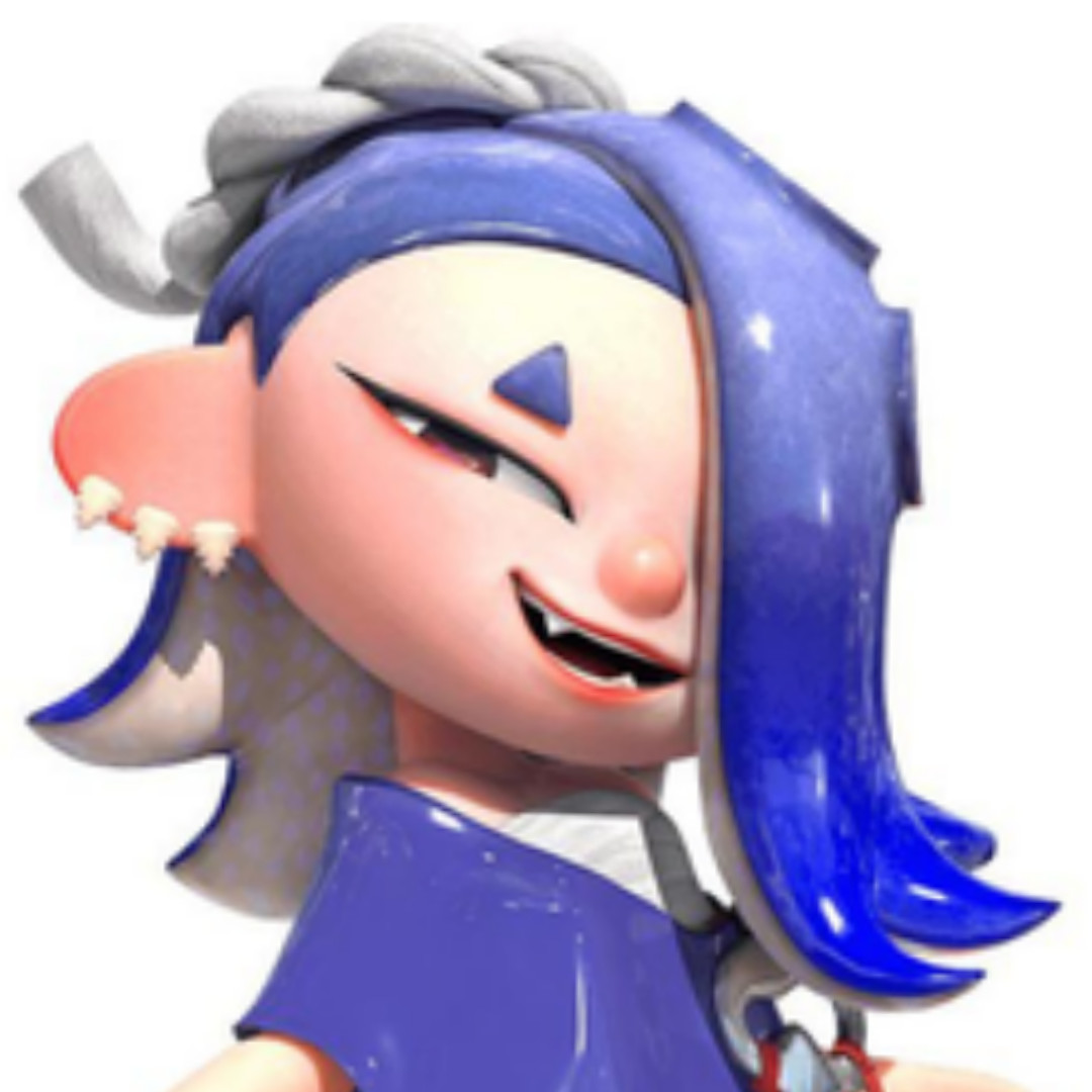 Shiver's hair as a playable style. [Splatoon 3] [Requests]