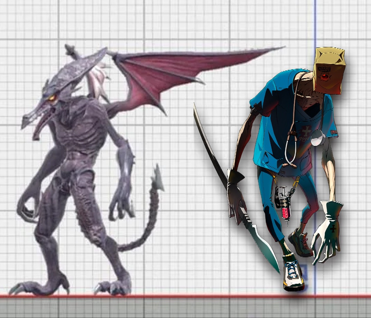 Faust[GGST] over Ridley [Super Smash Bros. Ultimate] [Requests]