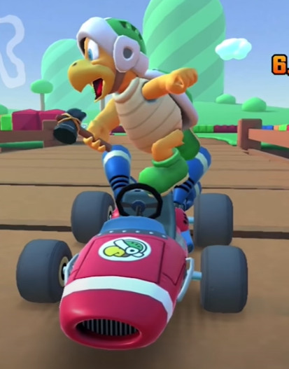 Hammer Bro Tour Animation 300 Point Reward [Mario Kart 8] [Requests]
