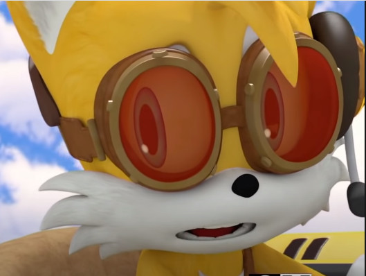 Sky Chase Tails wears goggles [Sonic Adventure DX] [Requests]