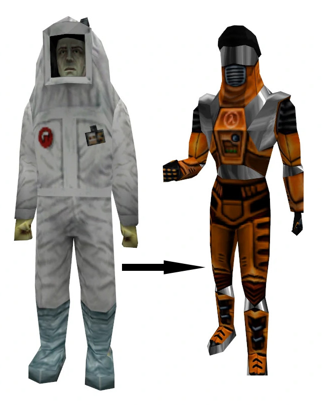 HEV scientist over cleansuit scientist Request for Half-Life: Opposing ...