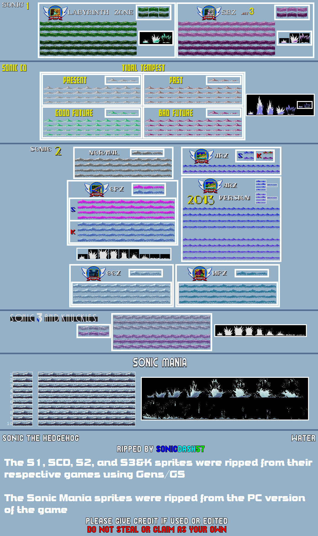 New Water Splashes (to match with the new water surfaces mod) Request ...