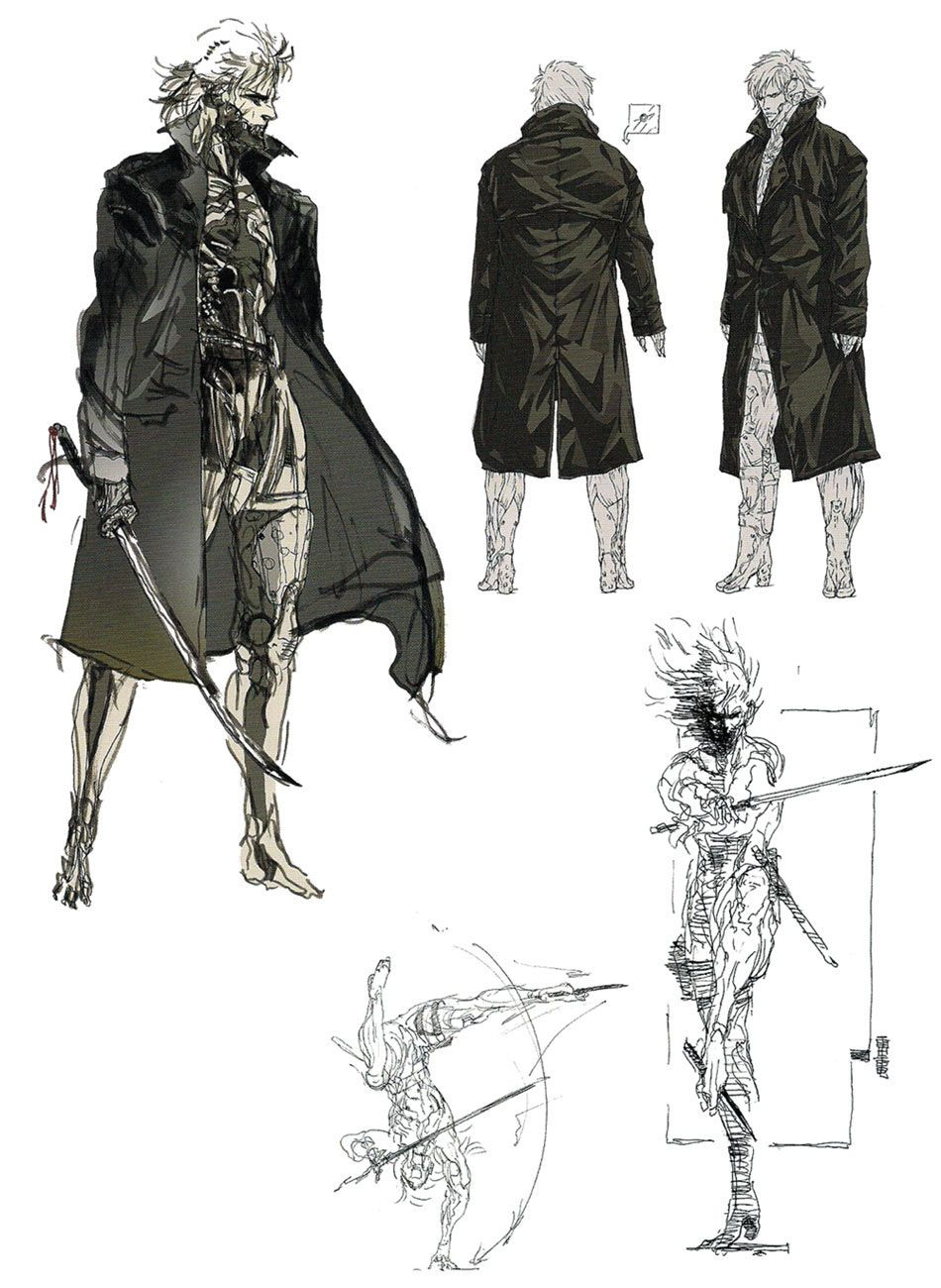 MGS4 raiden with trenchcoat over original body Request for Metal Gear ...