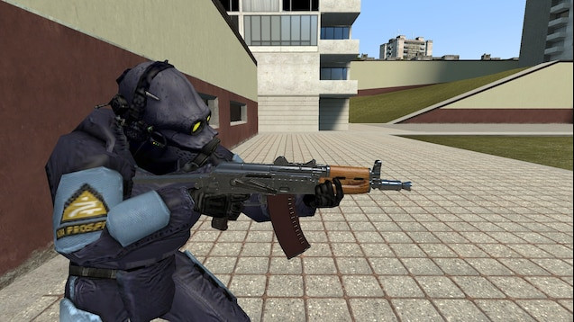 AK-74U for SMG1 [Half-Life 2] [Requests]