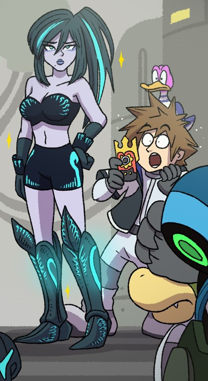 "True" True Form Dark Samus (Wooden Plank Studios) over Dark Samus or ZZS [Super Smash Bros ...