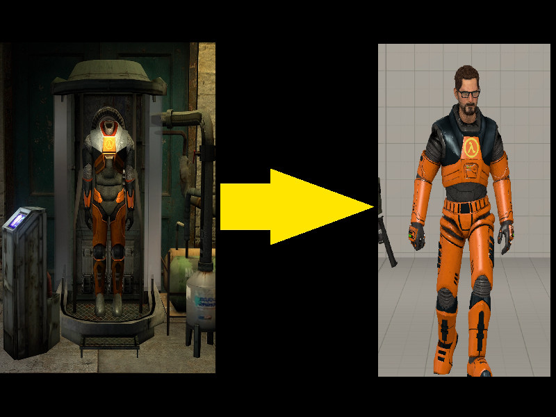 Detectiveedd's Hev suit for suit.mdl Request for Half-Life 2 | HL2 Requests