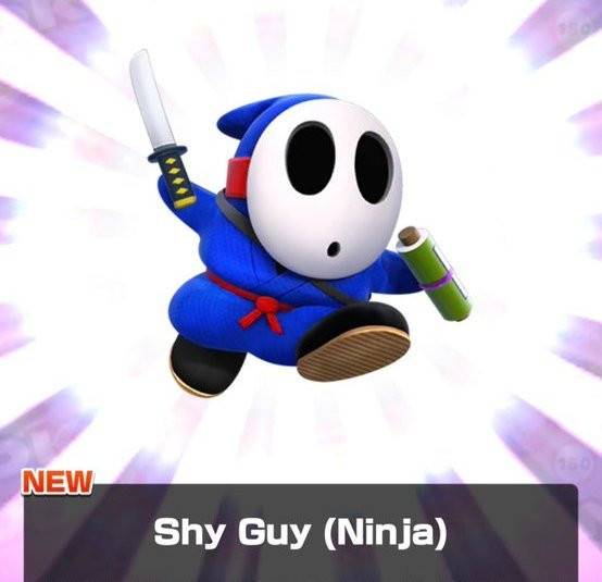 Shy Guy (Ninja) from Mario Kart Tour (Possible Tour Animations?) [Mario Kart 8 Deluxe] [Requests]