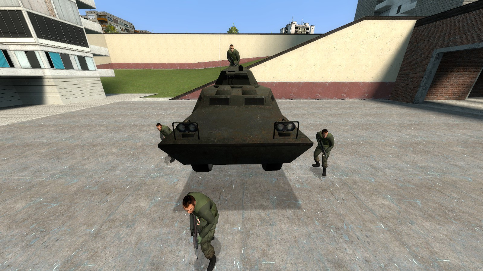 Combine APC replaced with Beta Apc [Half-Life 2] [Requests]