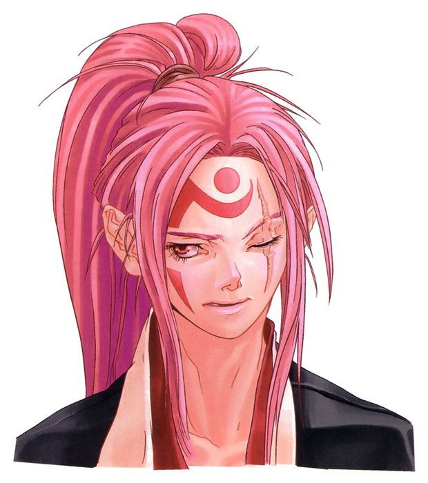 Original pink hair color for baiken Request for GUILTY GEAR -STRIVE ...