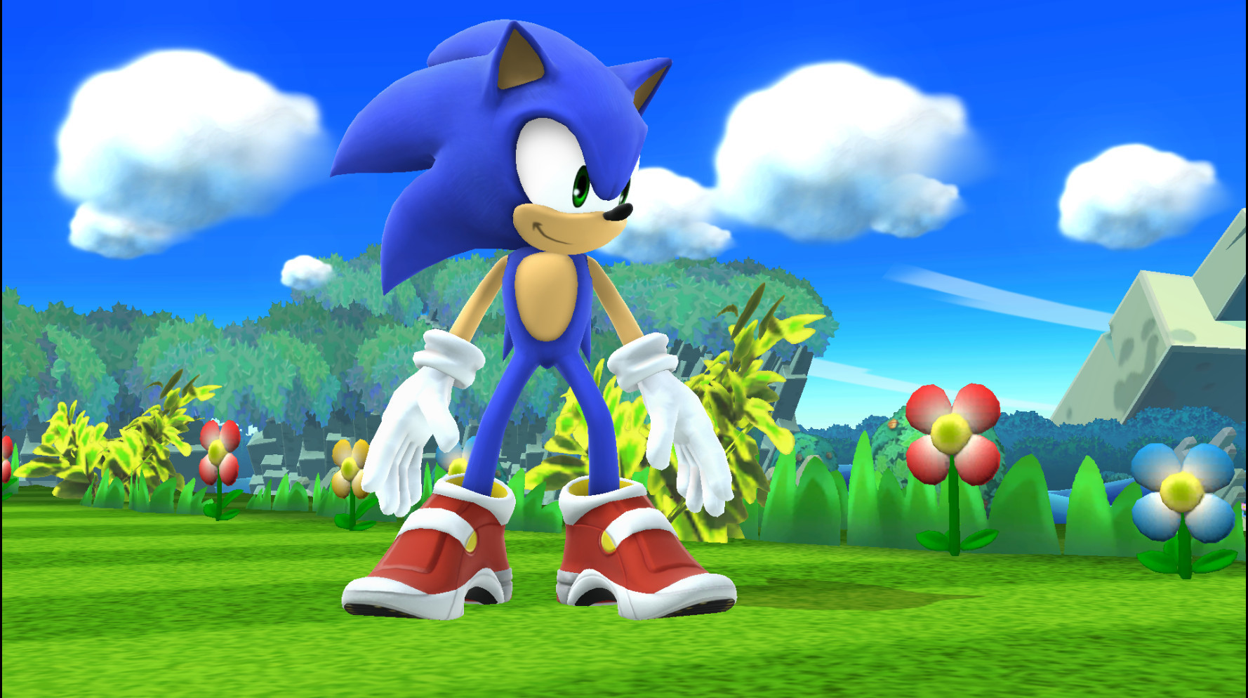 Smash 4 Sonic [Sonic Frontiers] [Requests]