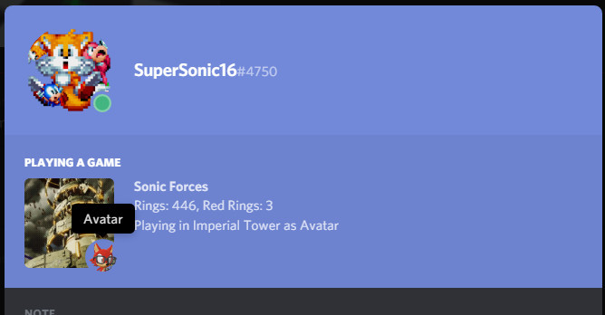 Discord RPC for Frontiers Request for Sonic Frontiers | Frontiers Requests