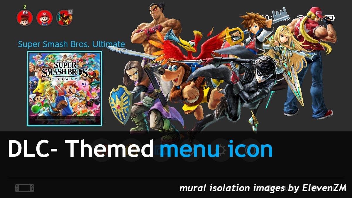 DLC Themed Switch Home Menu Icon [Super Smash Bros. Ultimate] [Requests]