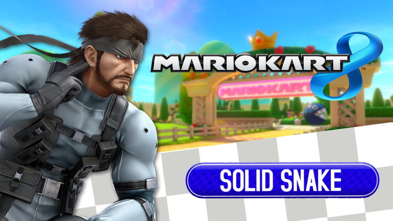 Solid Snake (as link) [Mario Kart 8] [Requests]