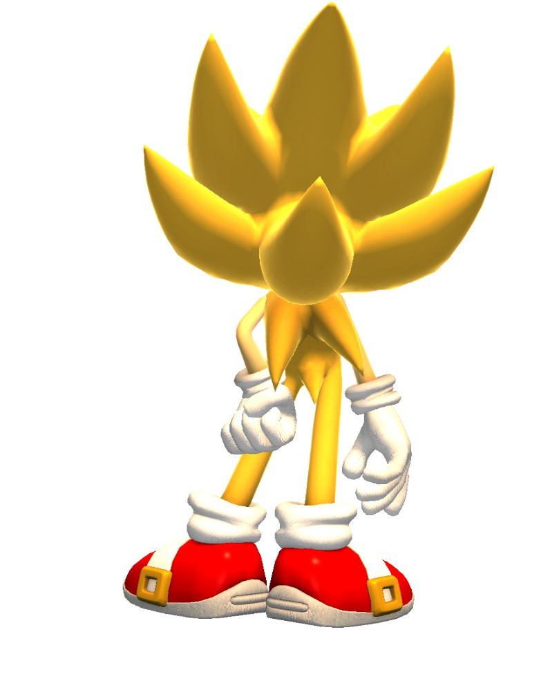 Generations style Super Sonic quills [Sonic Frontiers] [Requests]